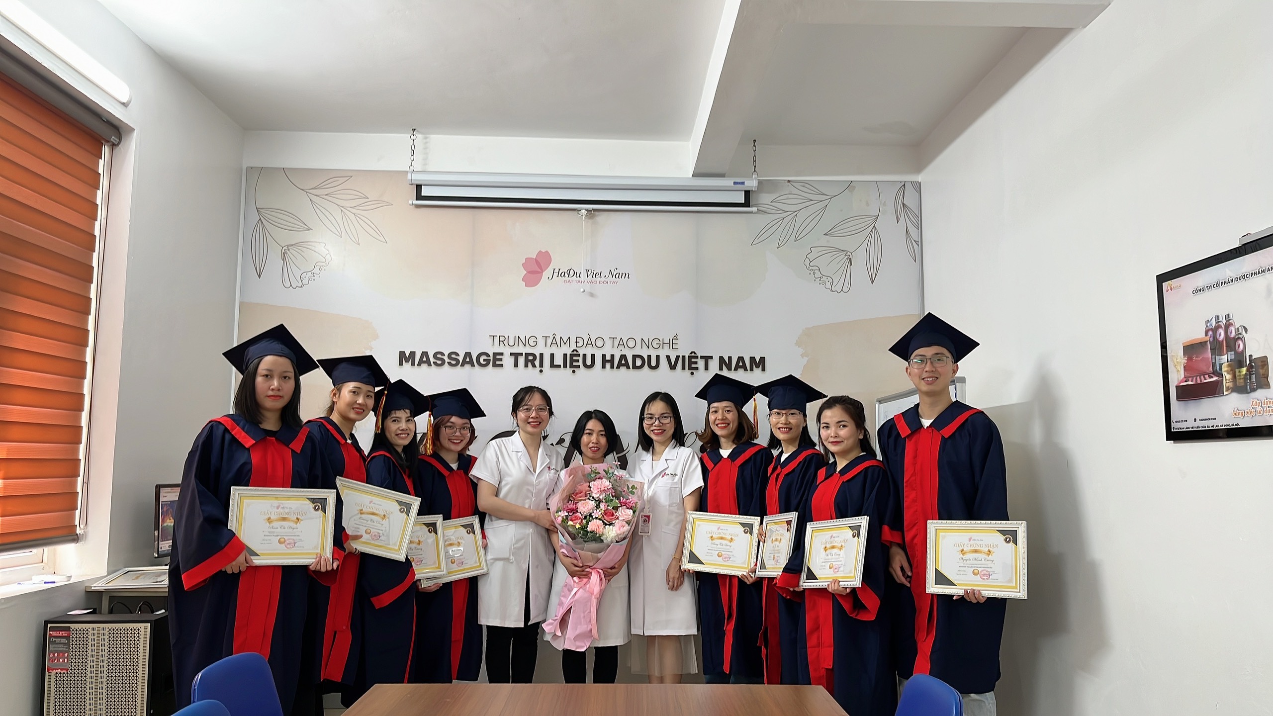 Khóa học - Đào tạo nghề massage trị liệu HaDu Việt Nam